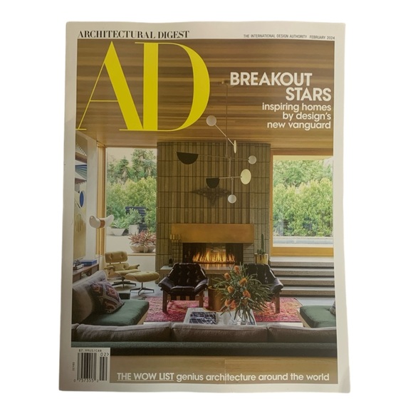 Architectural Digest | Accents | Architectural Digest Magazine February ...
